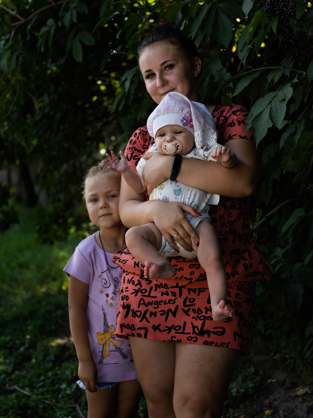 Raising a newborn during war : NPR