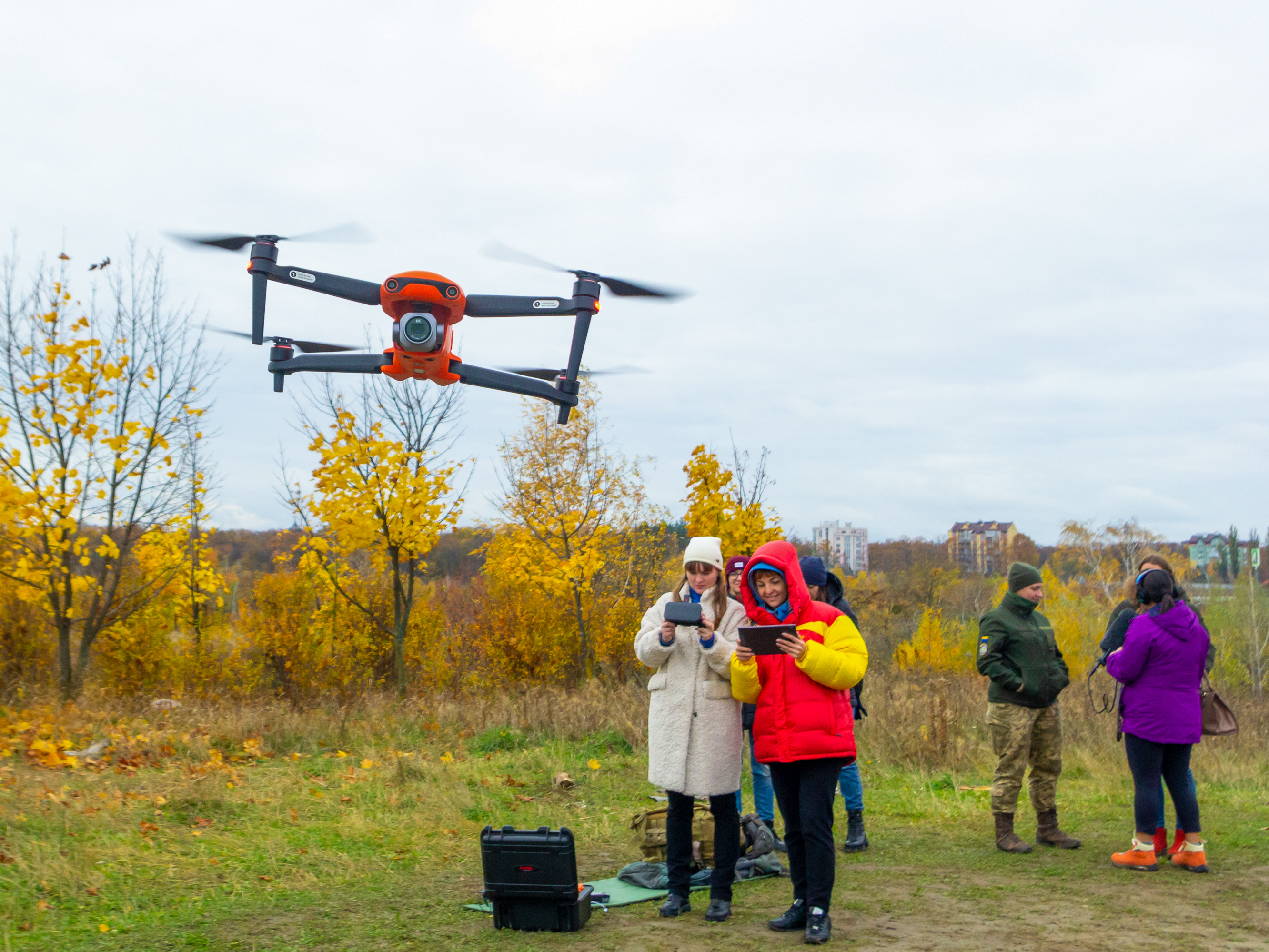 Ukrainian women have started learning a crucial war skill: how to fly a ...