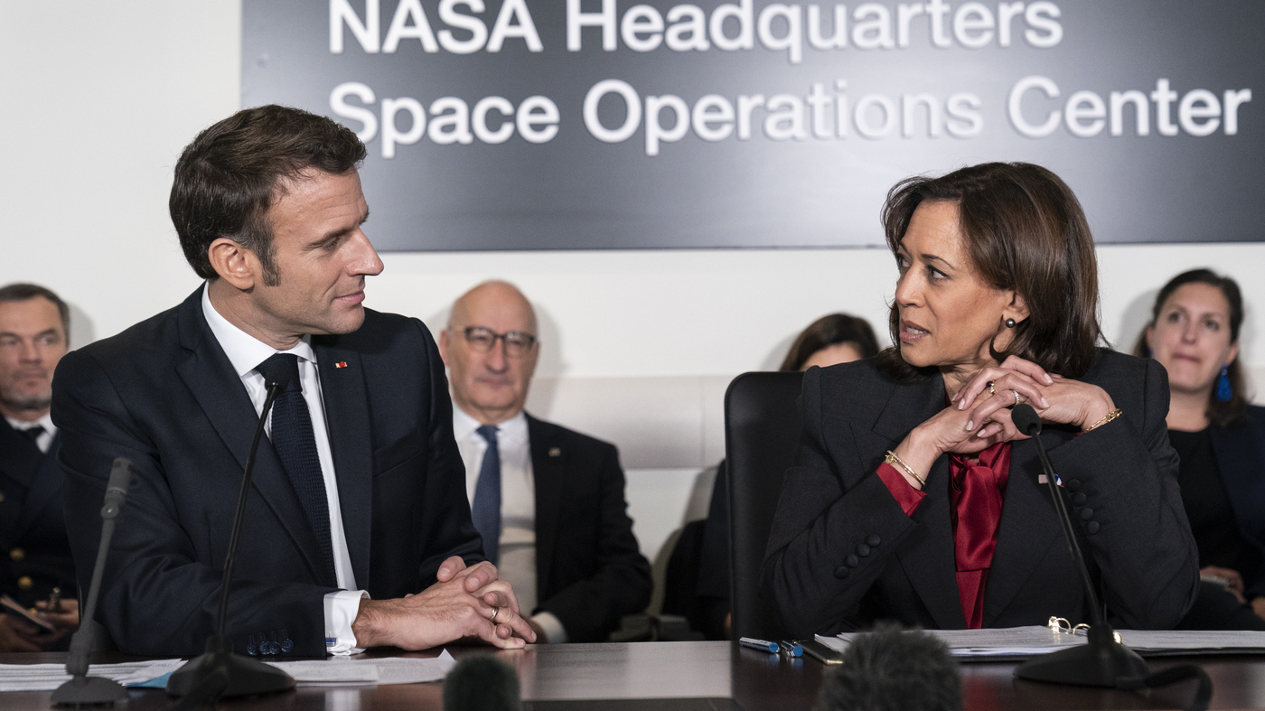 White House hosts French President Macron in state visit : NPR