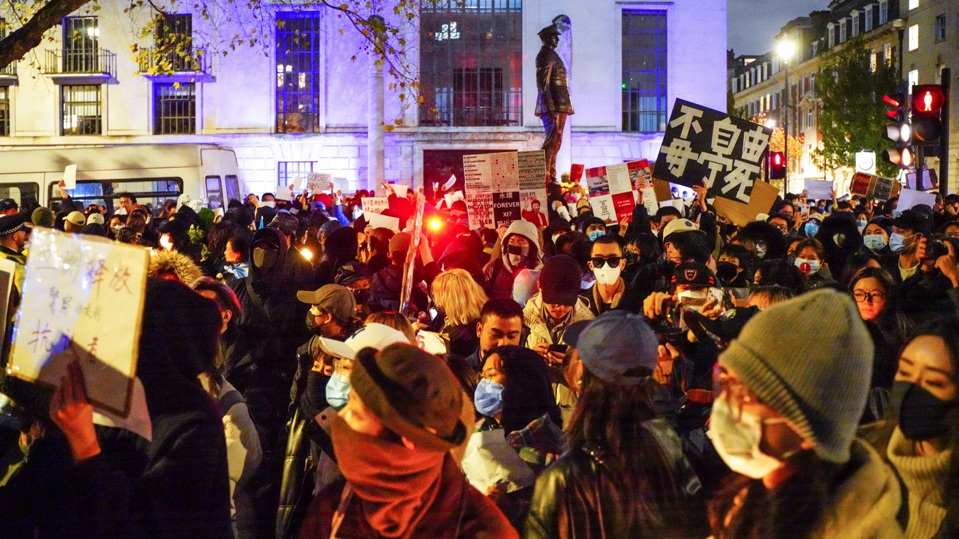 London says no to a big Chinese Embassy, in a blow to Beijing ties : NPR