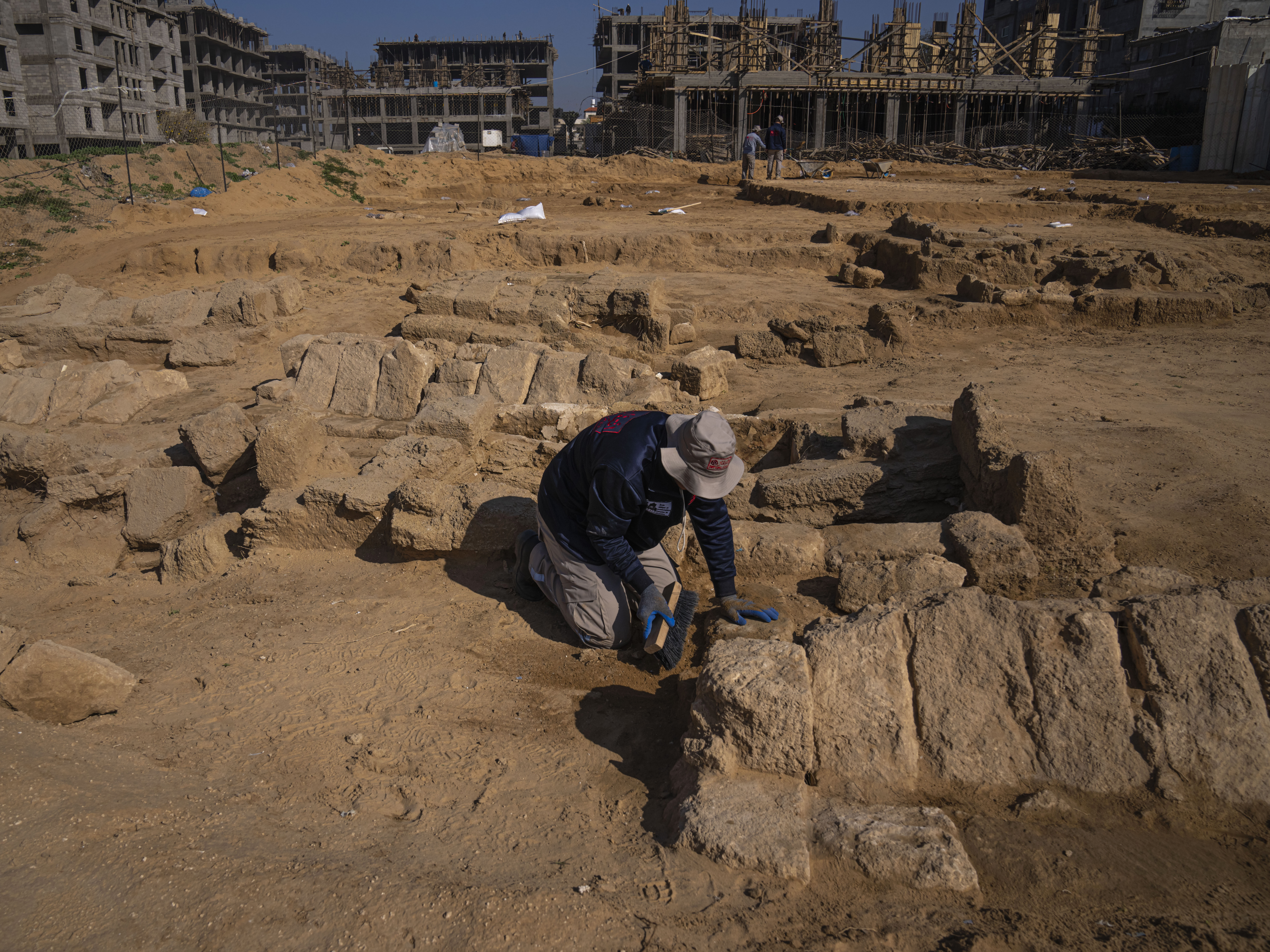 More than 60 ancient Roman-era graves were discovered in Gaza | News ...
