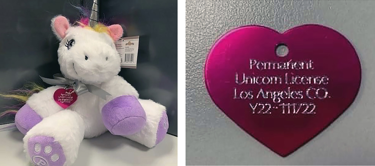 Backyard unicorn license granted to girl by Los Angeles County animal ...