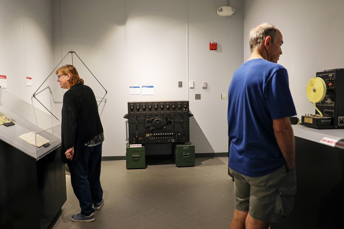 The revamped NSA museum displays former nuclear secrets, spy artifacts ...