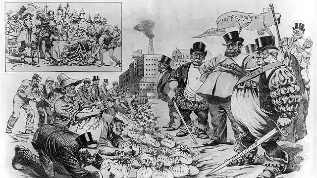 Gilded Age Political Cartoon