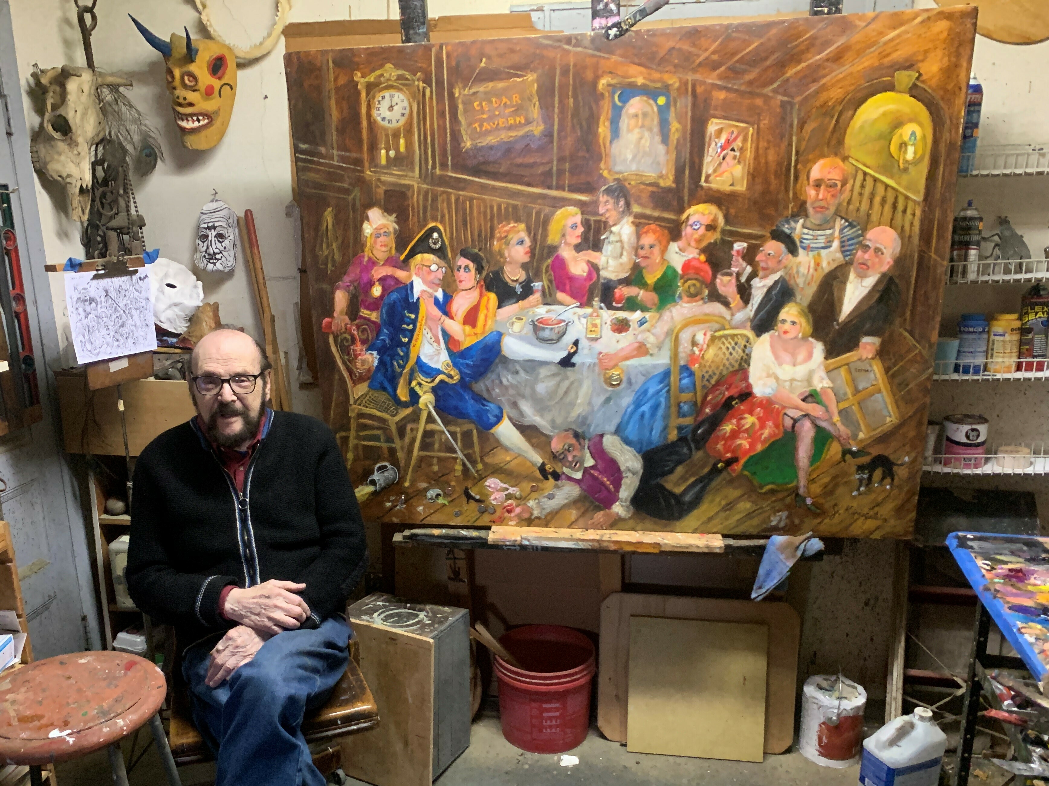 This artist stayed figurative when art went abstract — he's finally ...