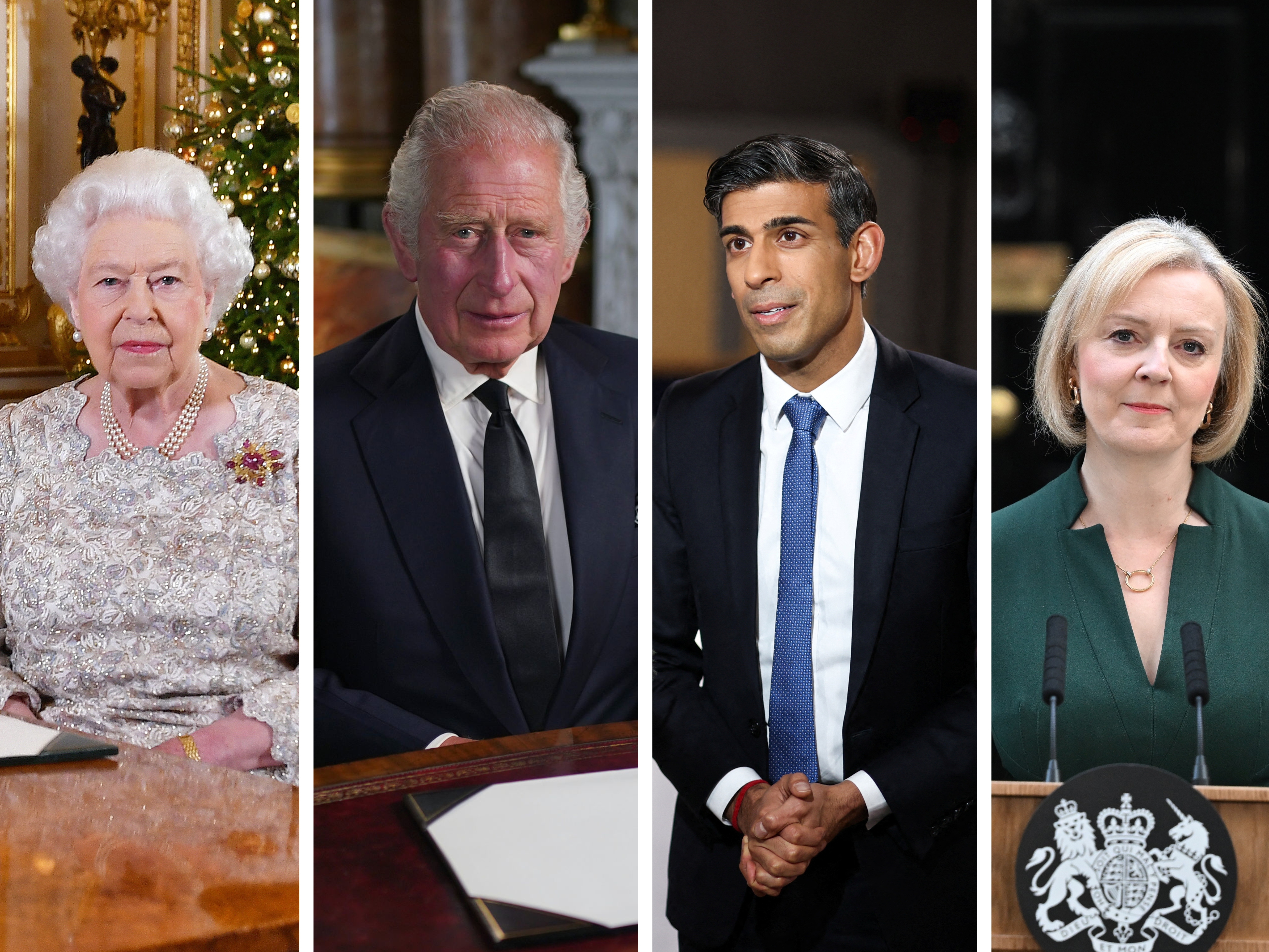 3 prime ministers, 2 monarchs, 1 year: This was Britain's tumultuous ...