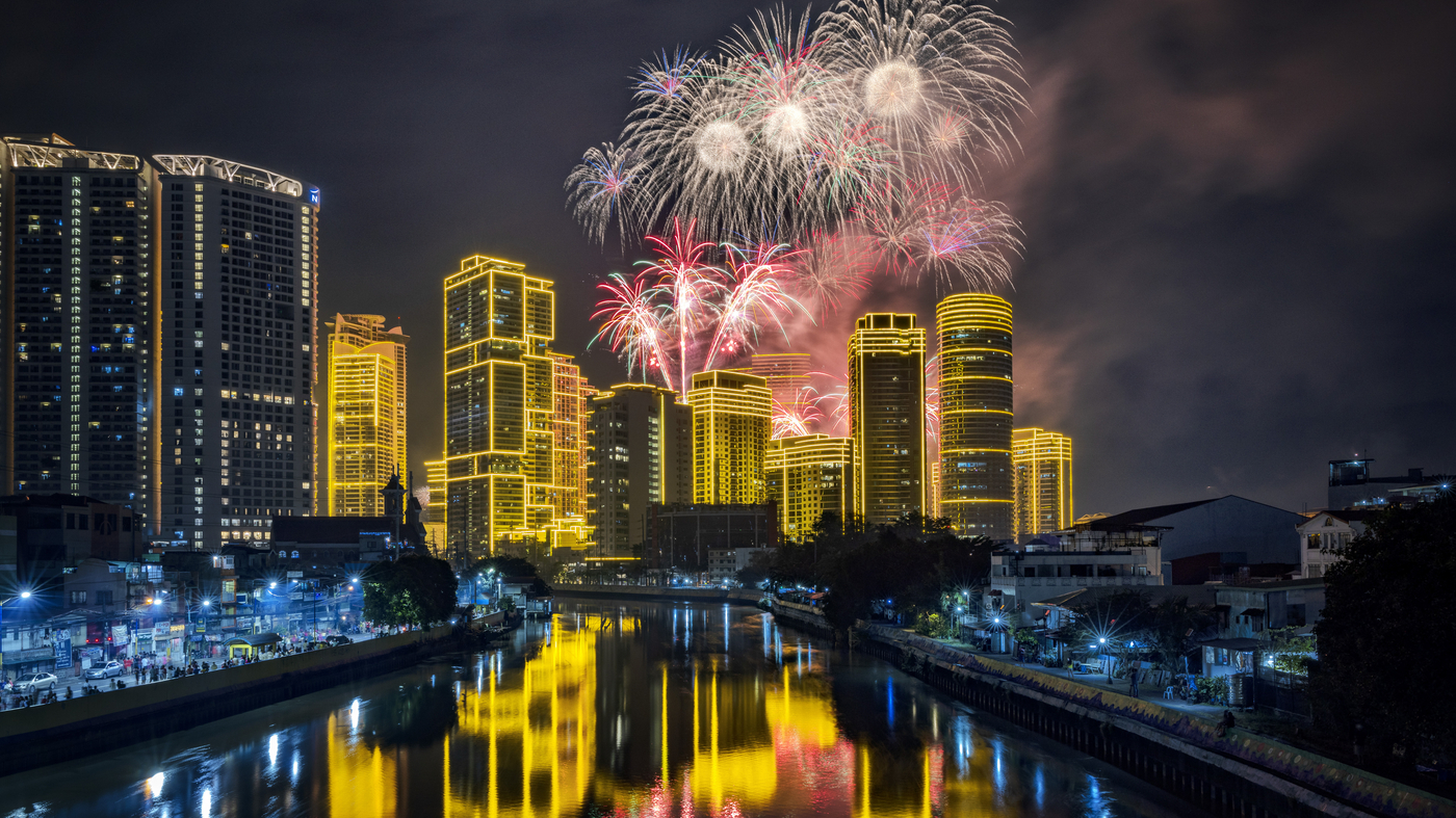 PHOTOS: Countries across the world ring in the new year : NPR