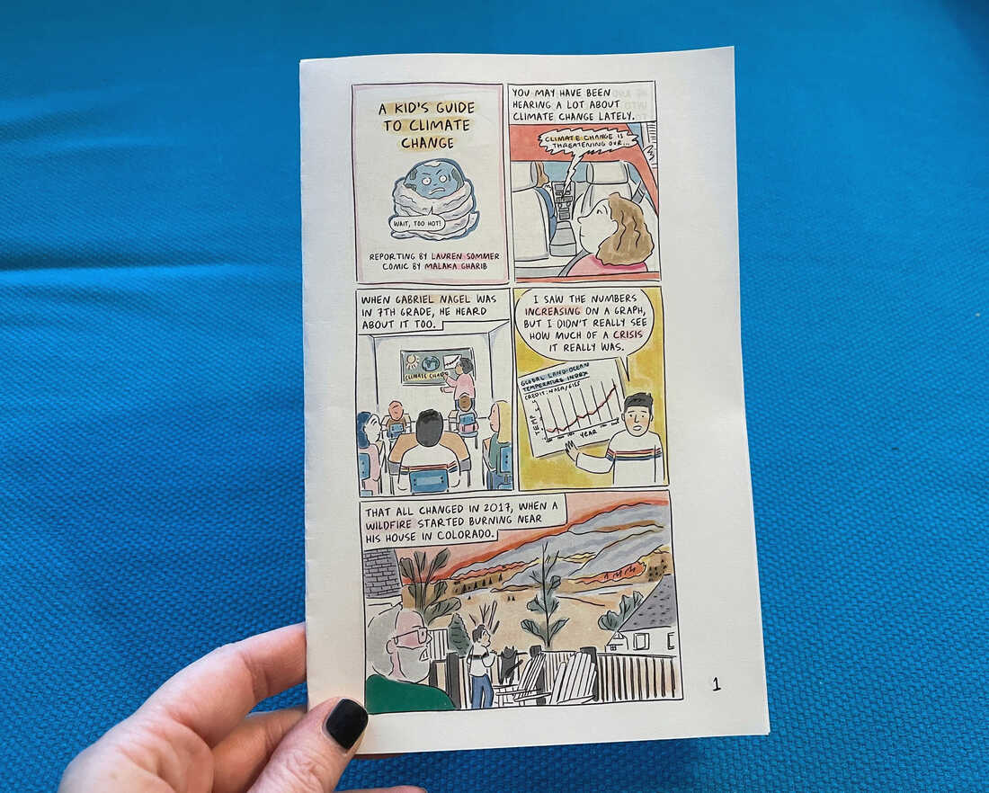 A kid's guide to climate change (plus a printable comic) : NPR A kid's guide to climate change (plus a printable comic) : NPR