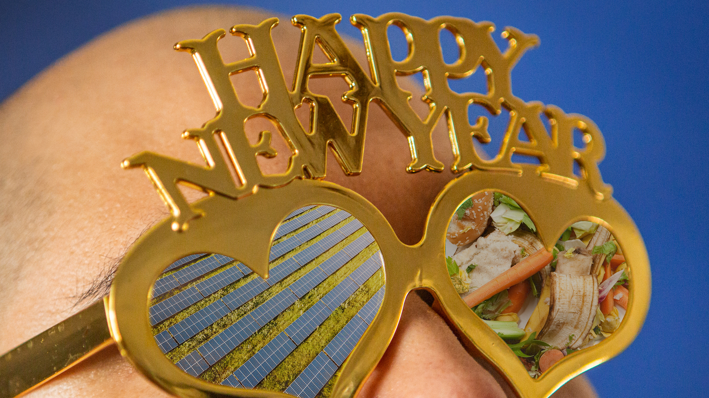 5 New Year's resolutions to reduce your carbon footprint : Life Kit : NPR