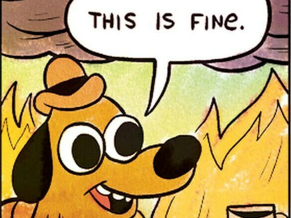 A decade on, the 'This is fine' creator wants to put the famous dog to ...
