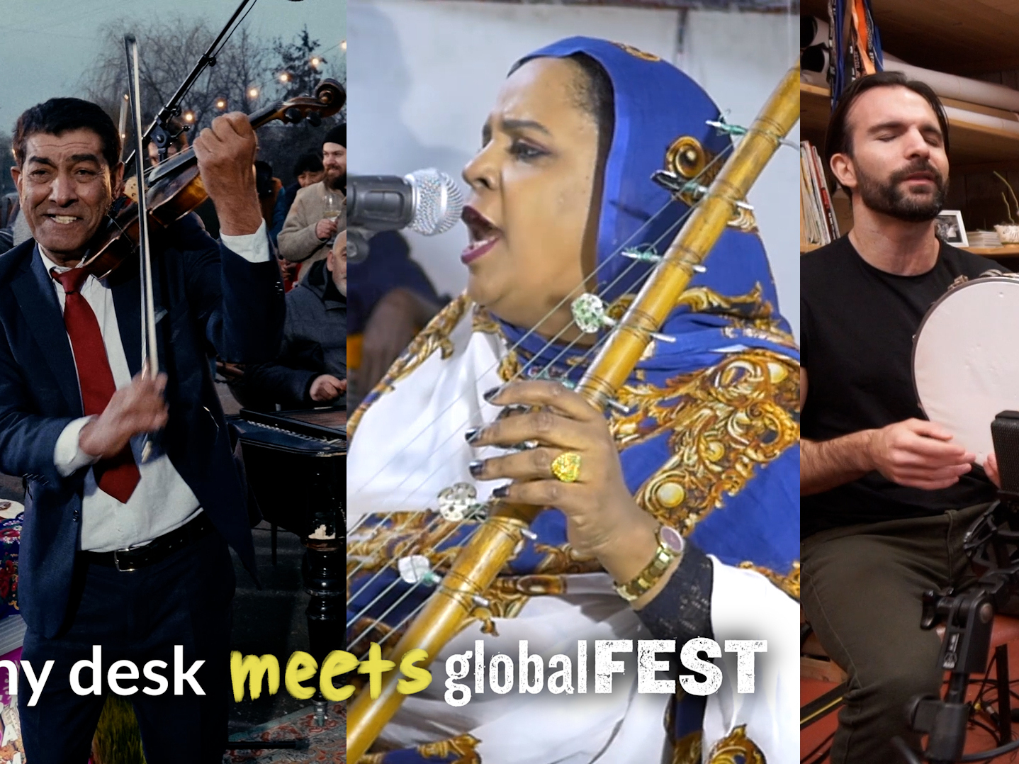Tiny Desk meets globalFEST: Taraf de Caliu, Noura Mint Seymali and more ...