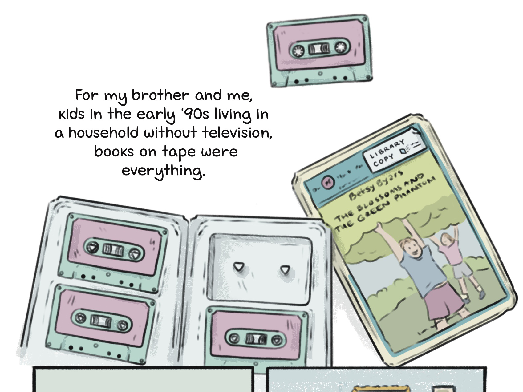 Comic: How audiobooks enable the shared experience of listening to a ...