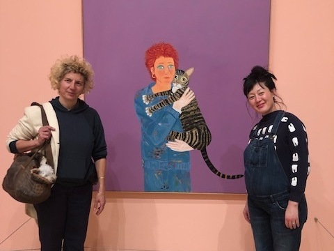 Mr. Whiskers is ready for his close-up: When an artist's pet is also ...