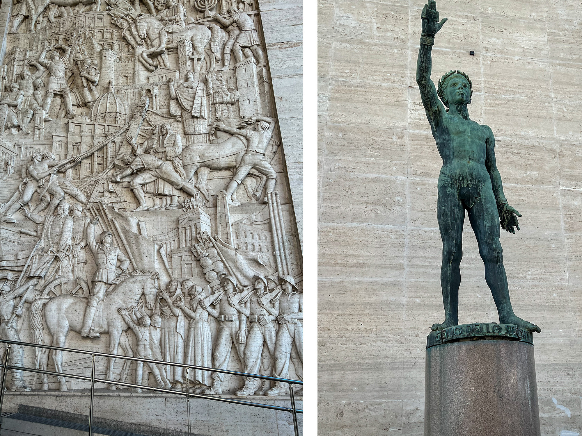Italy has kept its fascist monuments and buildings. The reasons are ...