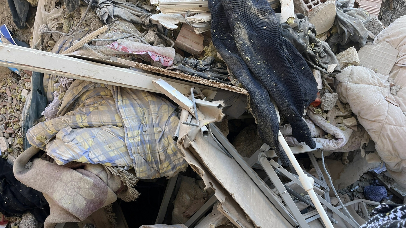 How a couple's collapsed bedroom in Turkey's earthquake saved their ...