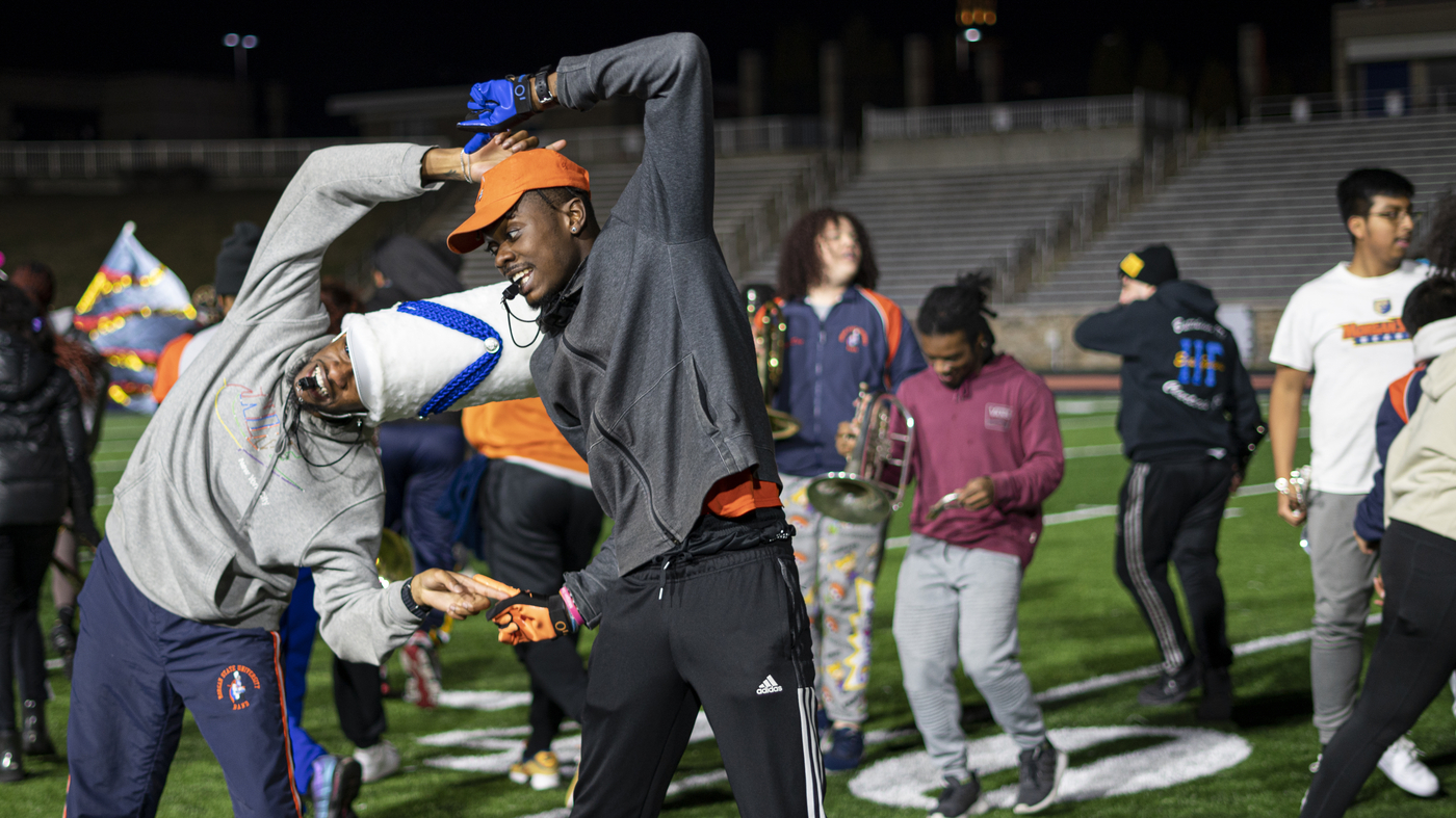 Jorim Reid on his first chapter as Morgan State's band leader : NPR