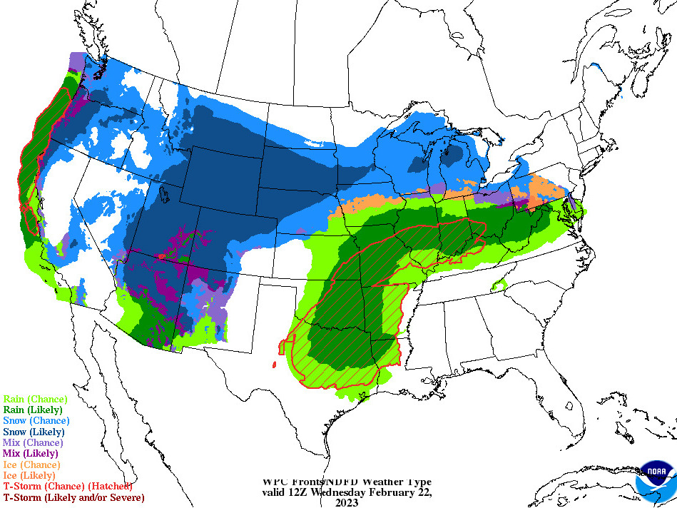 A huge winter storm is about to plague the U.S., even as some areas see ...