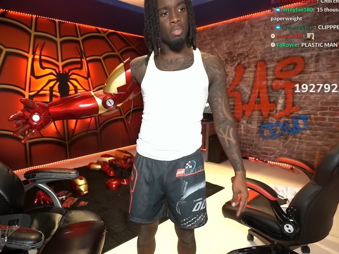 Twitch star Kai Cenat can't stop won't stop during a 30-day stream ...