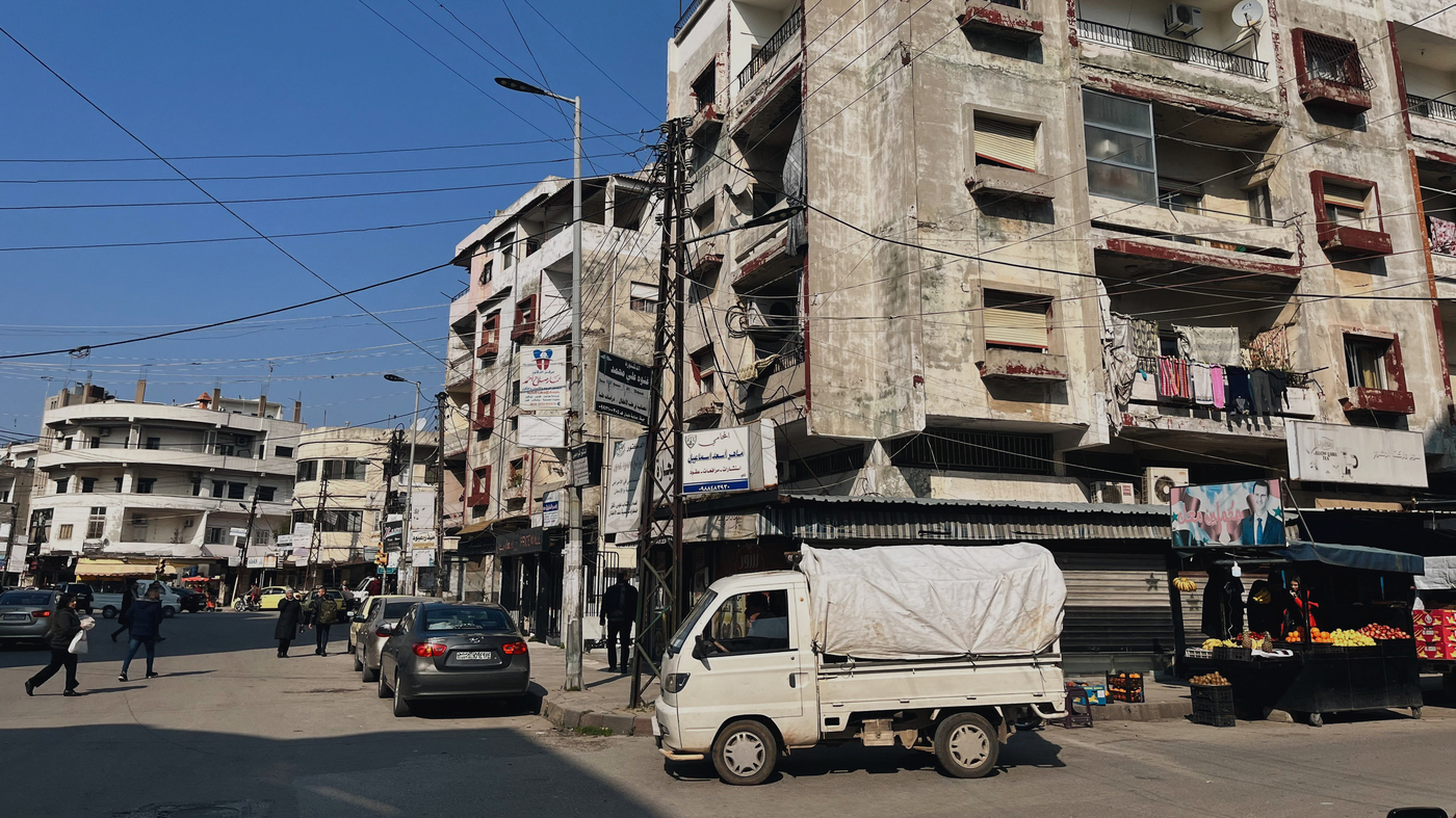 Photos show double blow of war and earthquakes in regime-held Syria ...