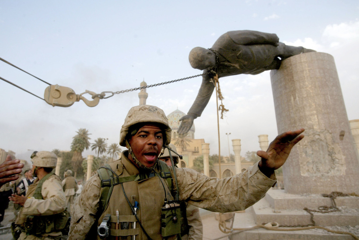 Photographs of the Iraq War 20 years later : The Picture Show : NPR
