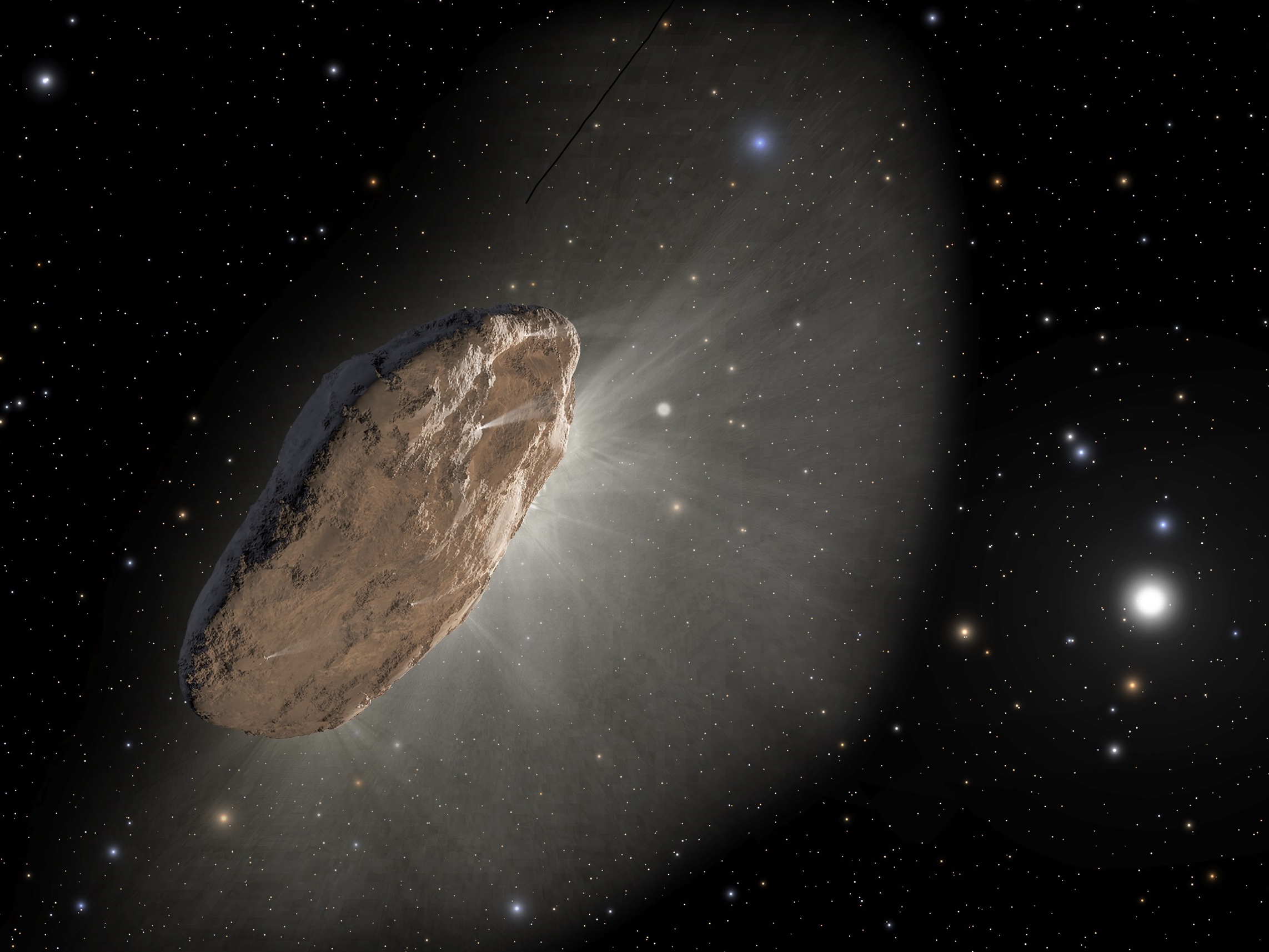 Scientists think they know why interstellar object 'Oumuamua moved so ...