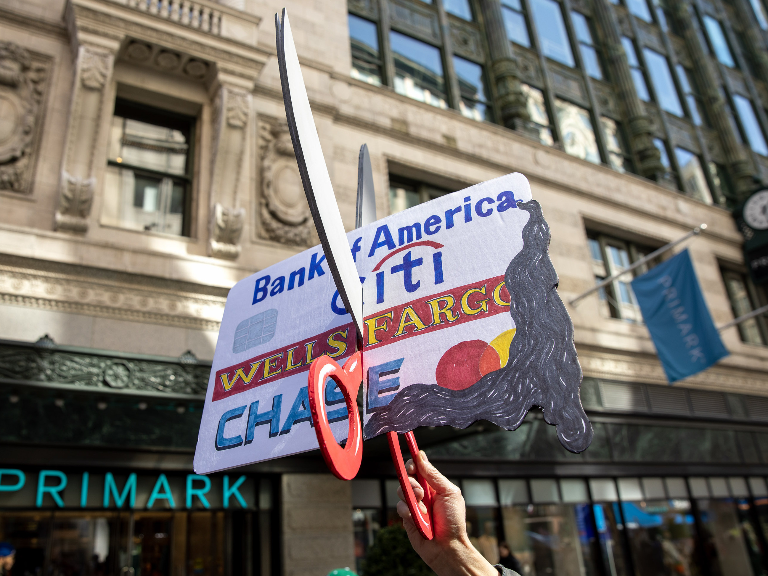 Climate activists target nation's big banks, urging divestment from ...