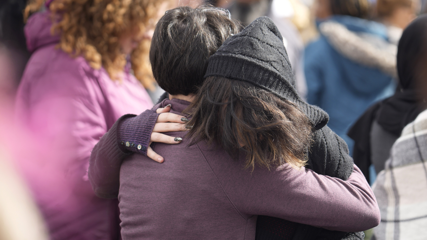 A body is found near car of a Denver high school shooting suspect : NPR