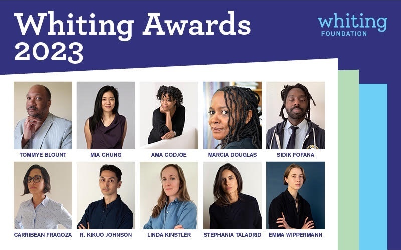 2023 Whiting Awards recognize 10 emerging writers | WBUR