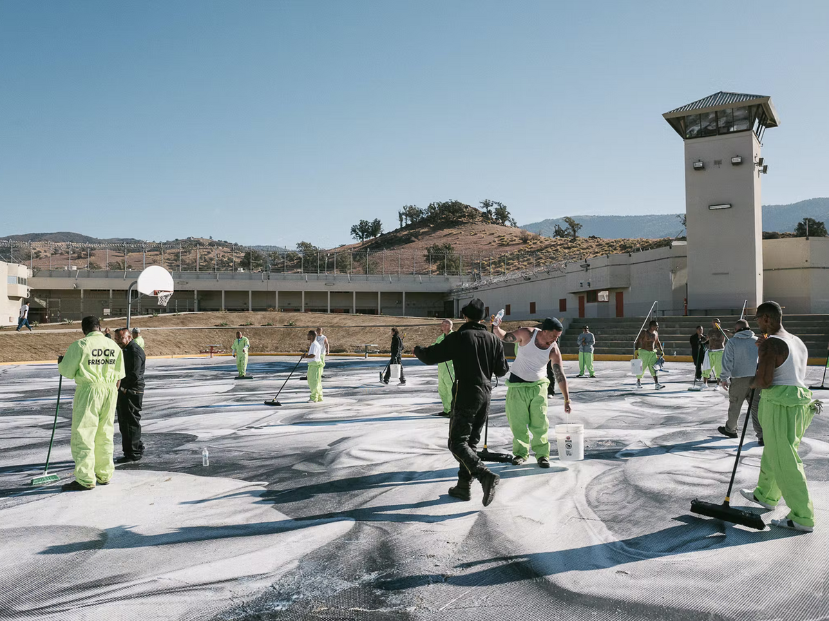 JR: How a mural in Tehachapi supermax prison rekindled hope for inmates ...