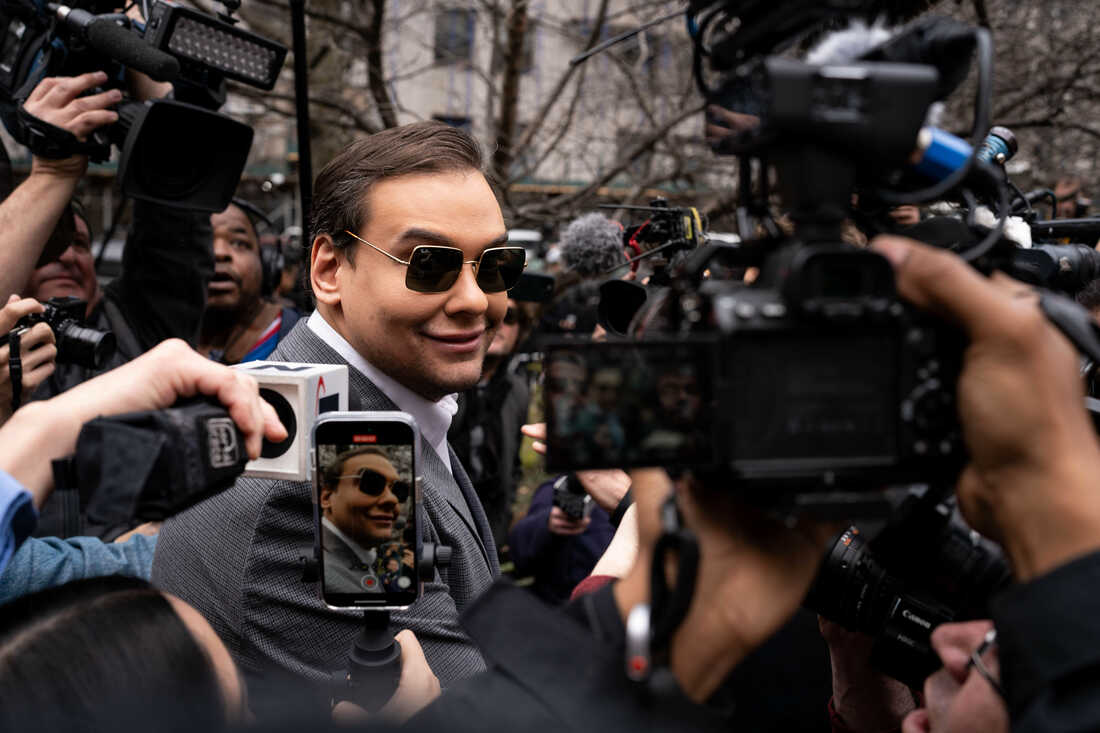 Photos: See how the Trump indictment day unfolded : The Picture Show : NPR