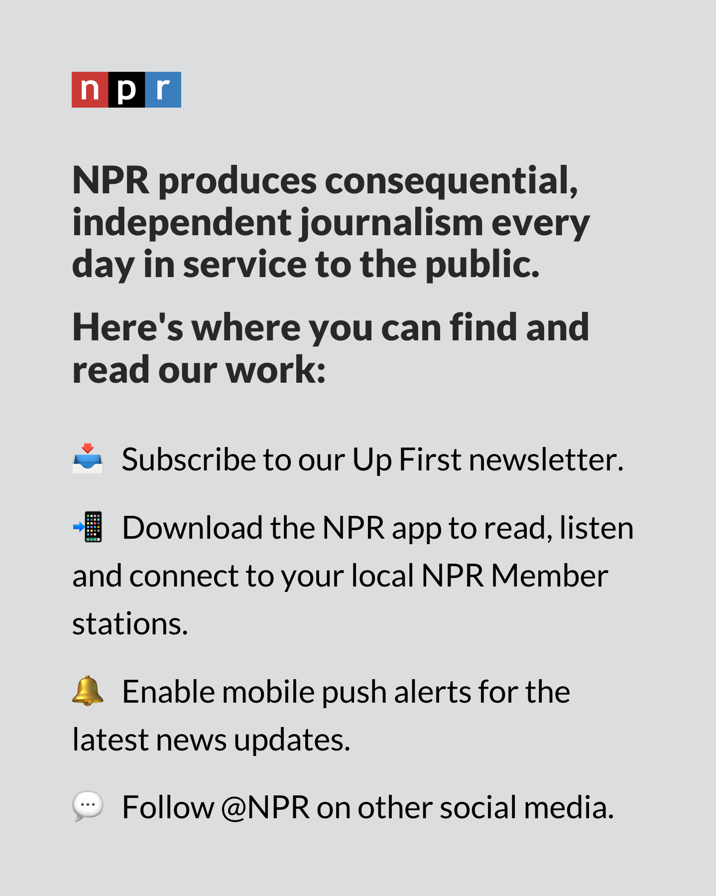 Our future on Twitter | NCPR News