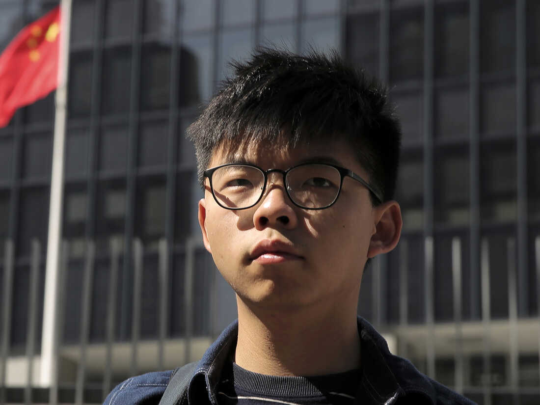 Joshua Wong sentenced in another Hong Kong activism case : NPR