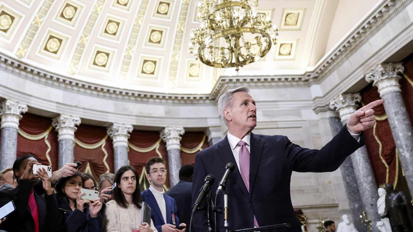 McCarthy Debuts Spending Cuts — But May Lack Votes To Pass Them : The ...
