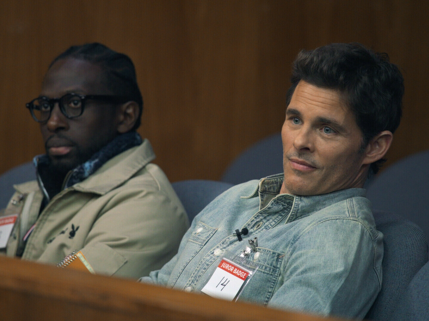 This fake 'Jury Duty' really put James Marsden's improv chops on trial ...