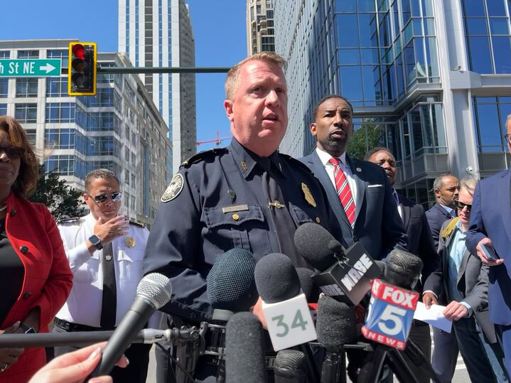 Suspect charged in Atlanta shooting that left 1 dead, 4 injured : NPR