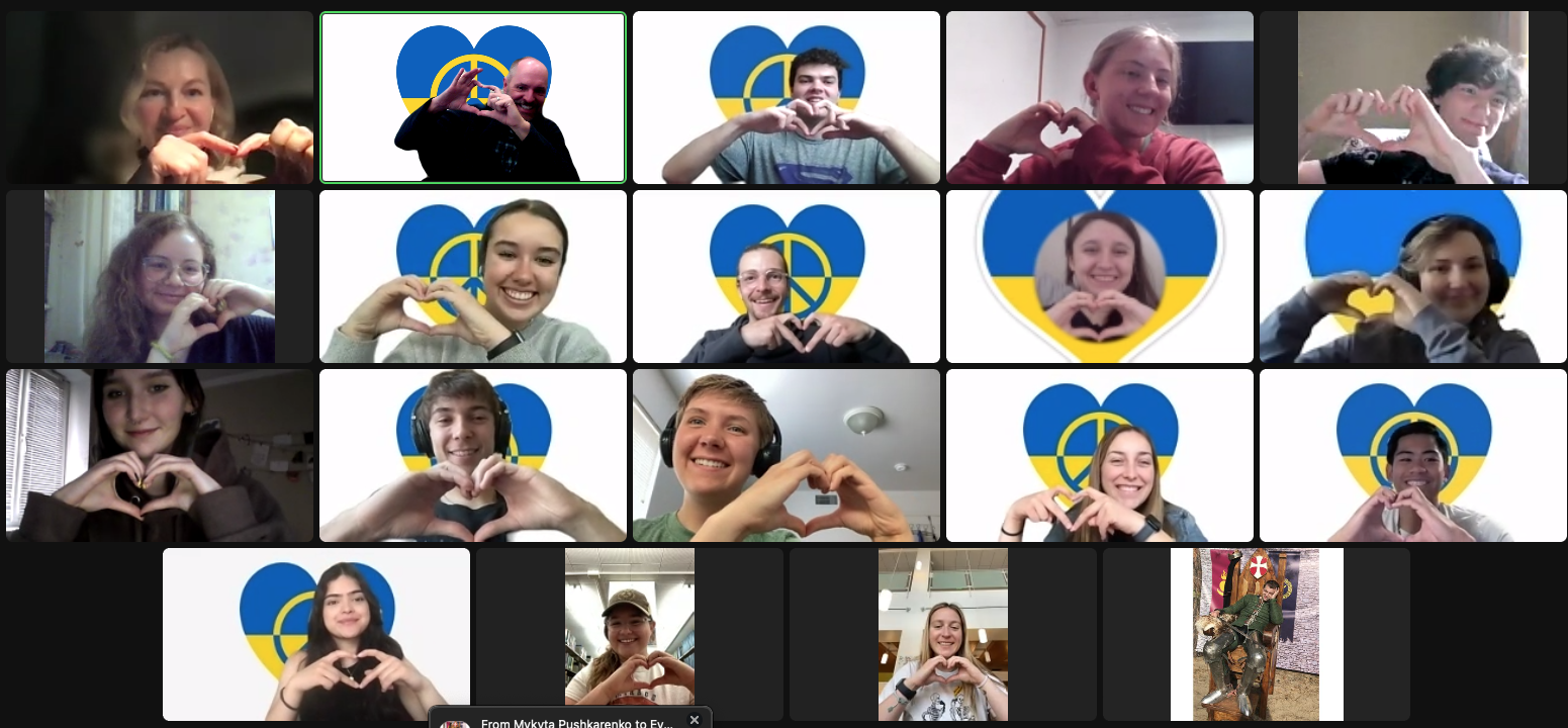 Unlikely connection: college students in Ukraine and the U.S. form a ...