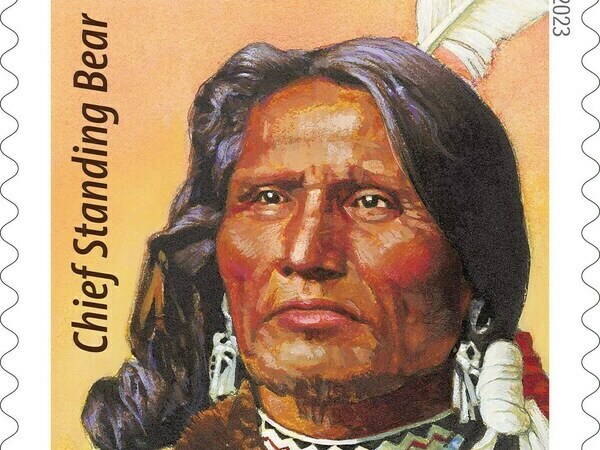 Chief Standing Bear, Native American civil rights icon, is honored on a ...