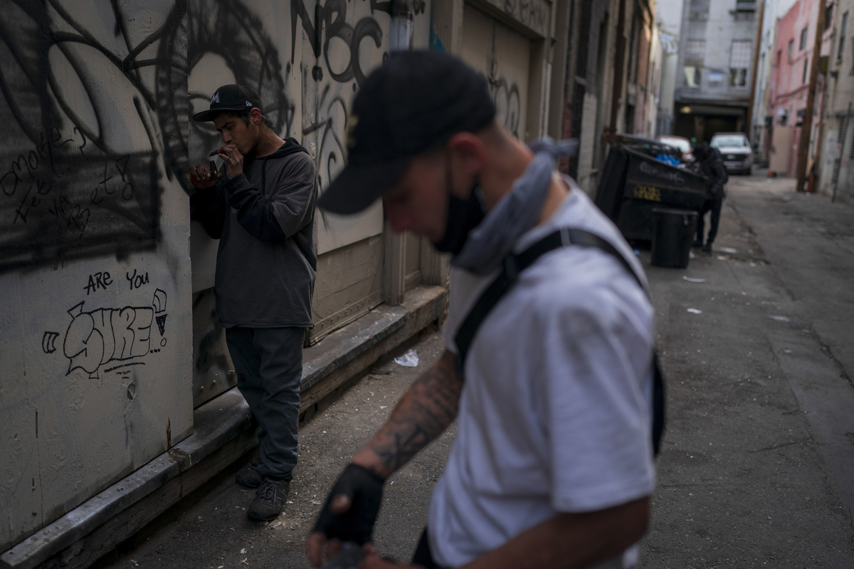 Fentanyl sparks drug overdose record : NPR
