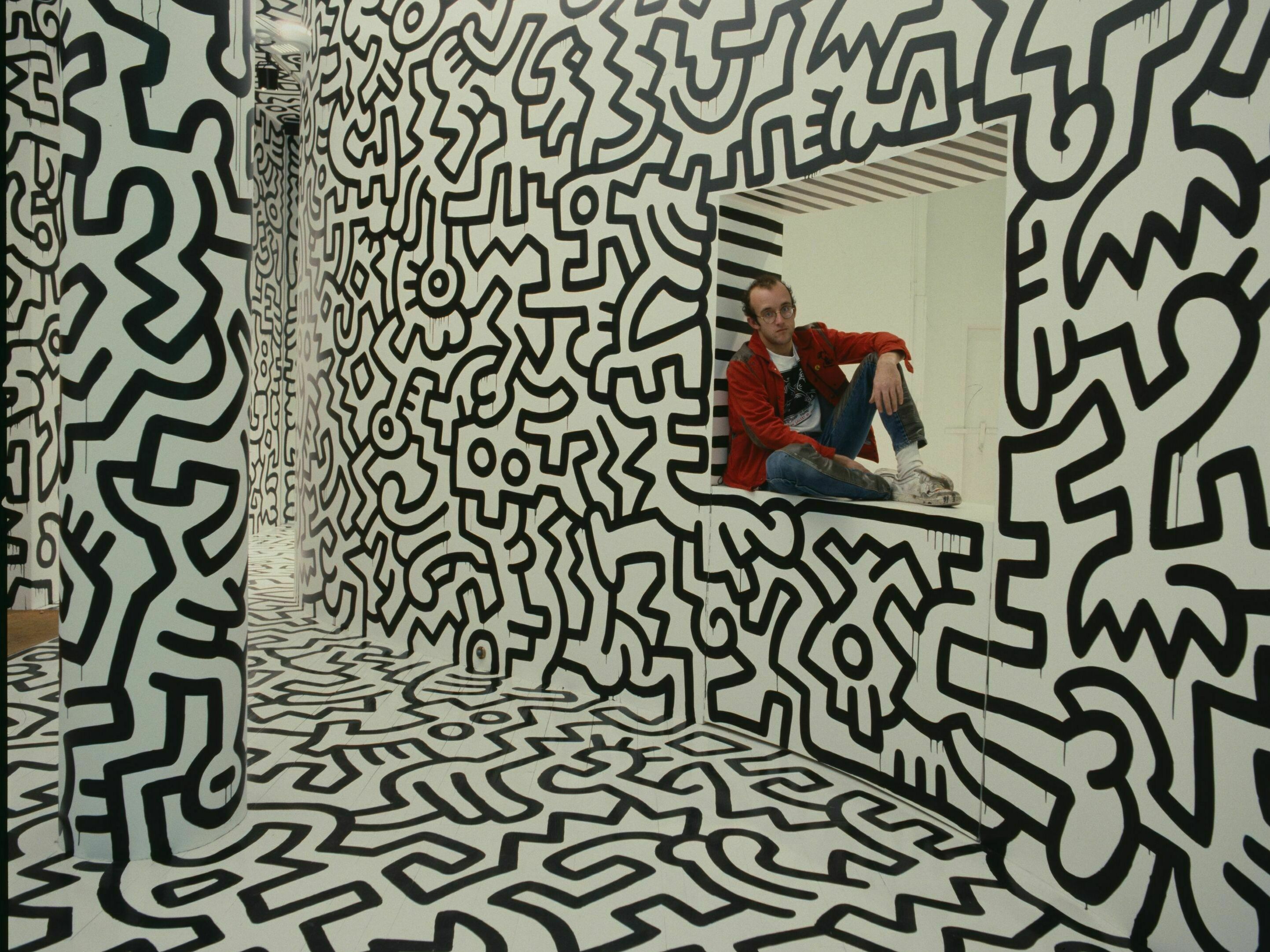 An exhibition of Keith Haring's art and activism makes clear: 'Art is ...