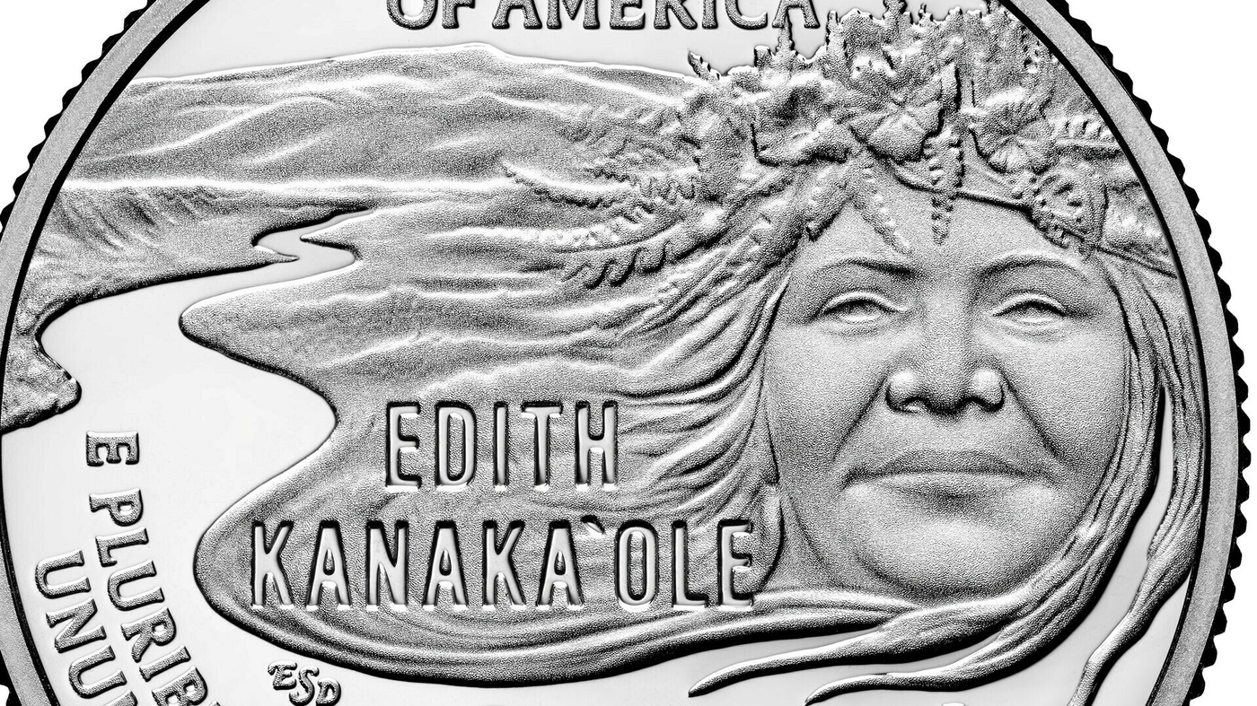 'Aunty Edith' is the first Hawaiian woman on a U.S. quarter : NPR