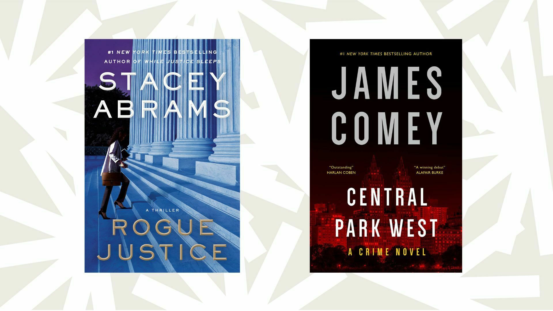 Stacey Abrams and James Comey pen novels about crime and government ...