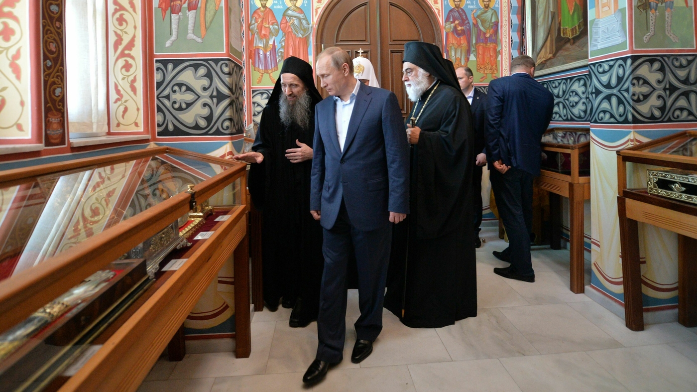 Russian involvement on Mount Athos didn't draw attention until Russia ...