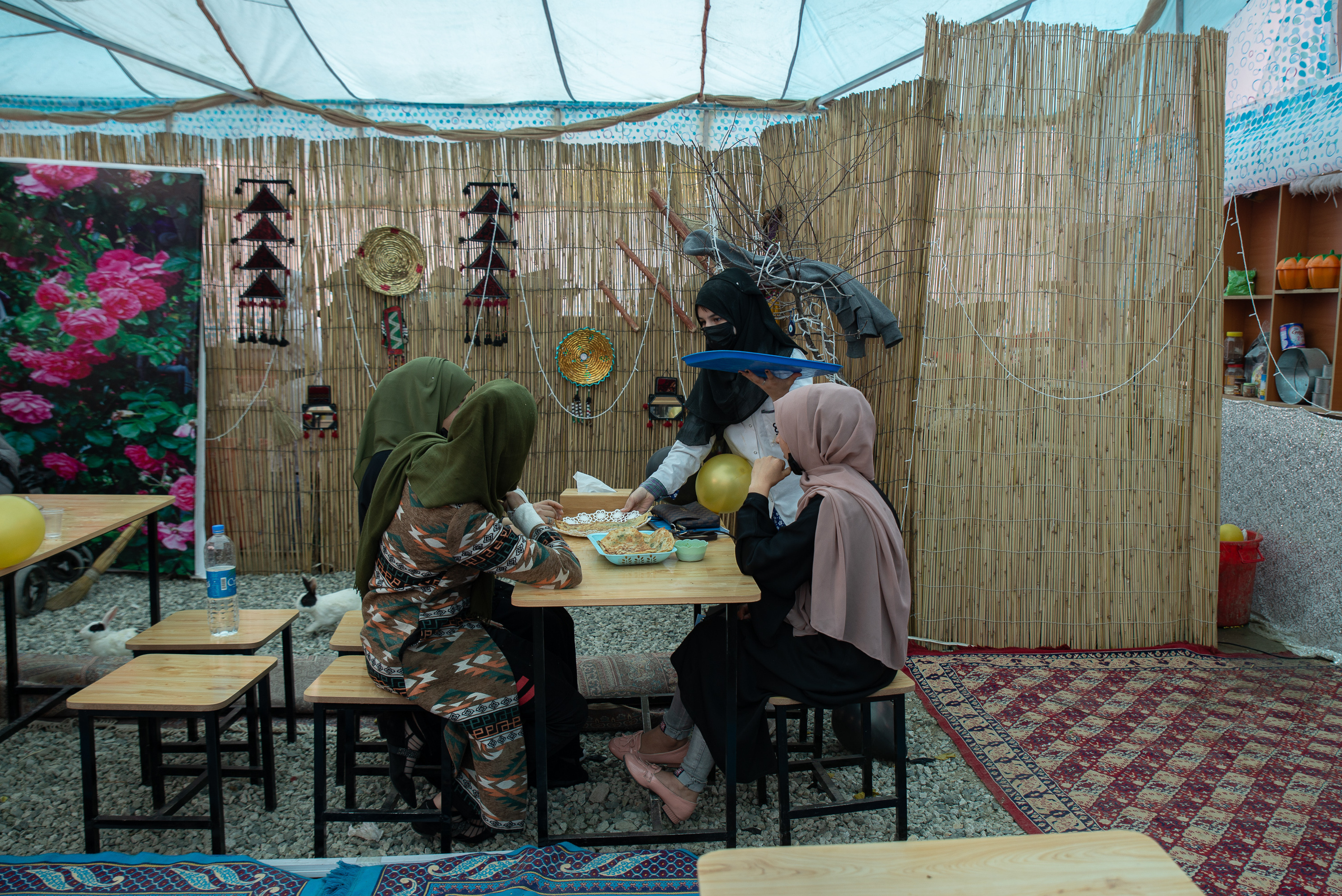 A pop-up restaurant in Kabul is run by women for women. The Taliban is ...