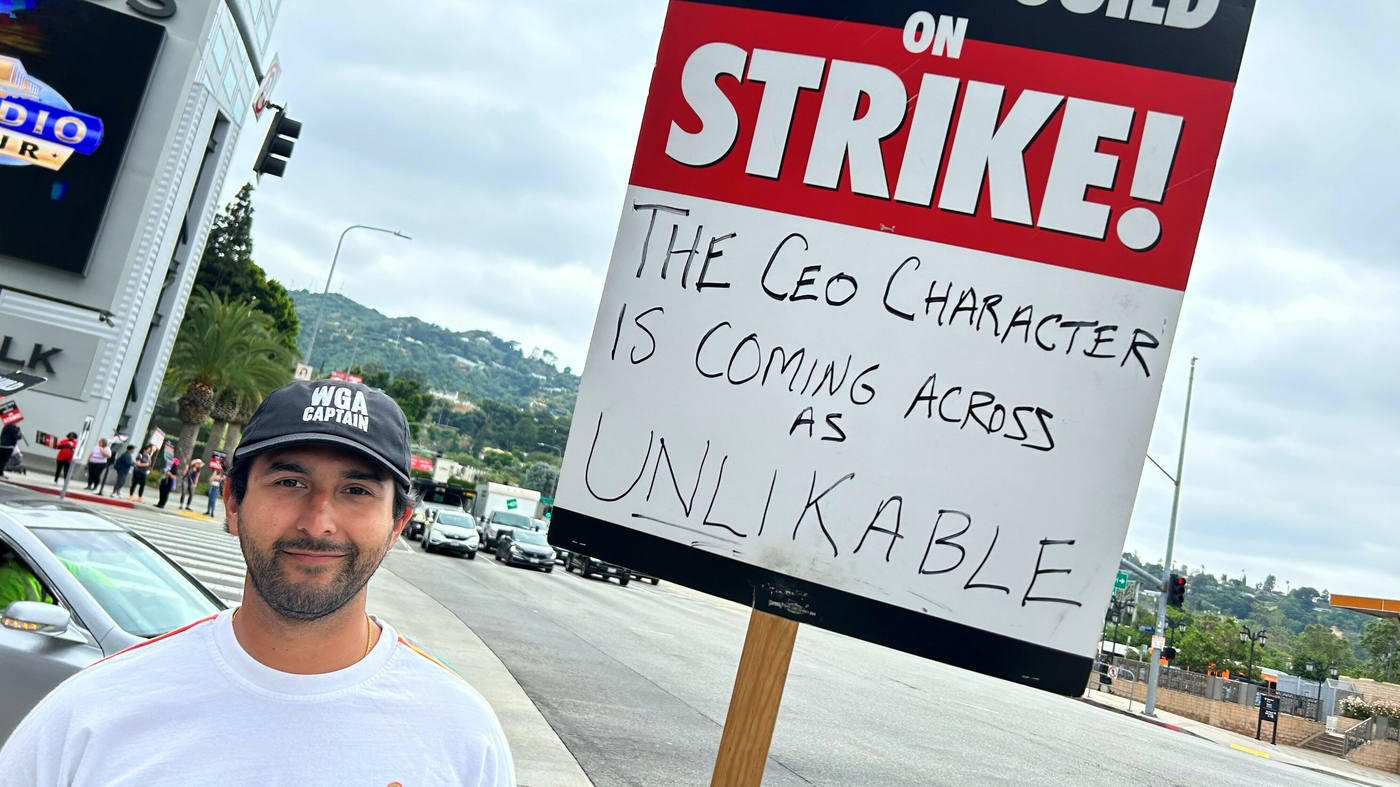 The Writer's Guild of American Strike hits the month mark : NPR
