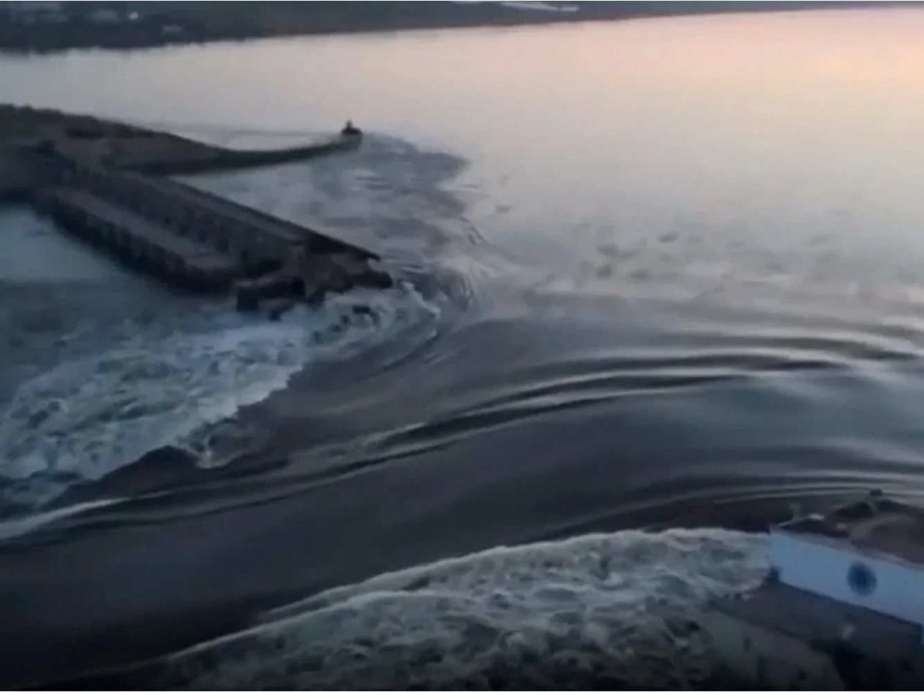 Ukraine blames Russia for blowing up a major southern dam | NCPR News
