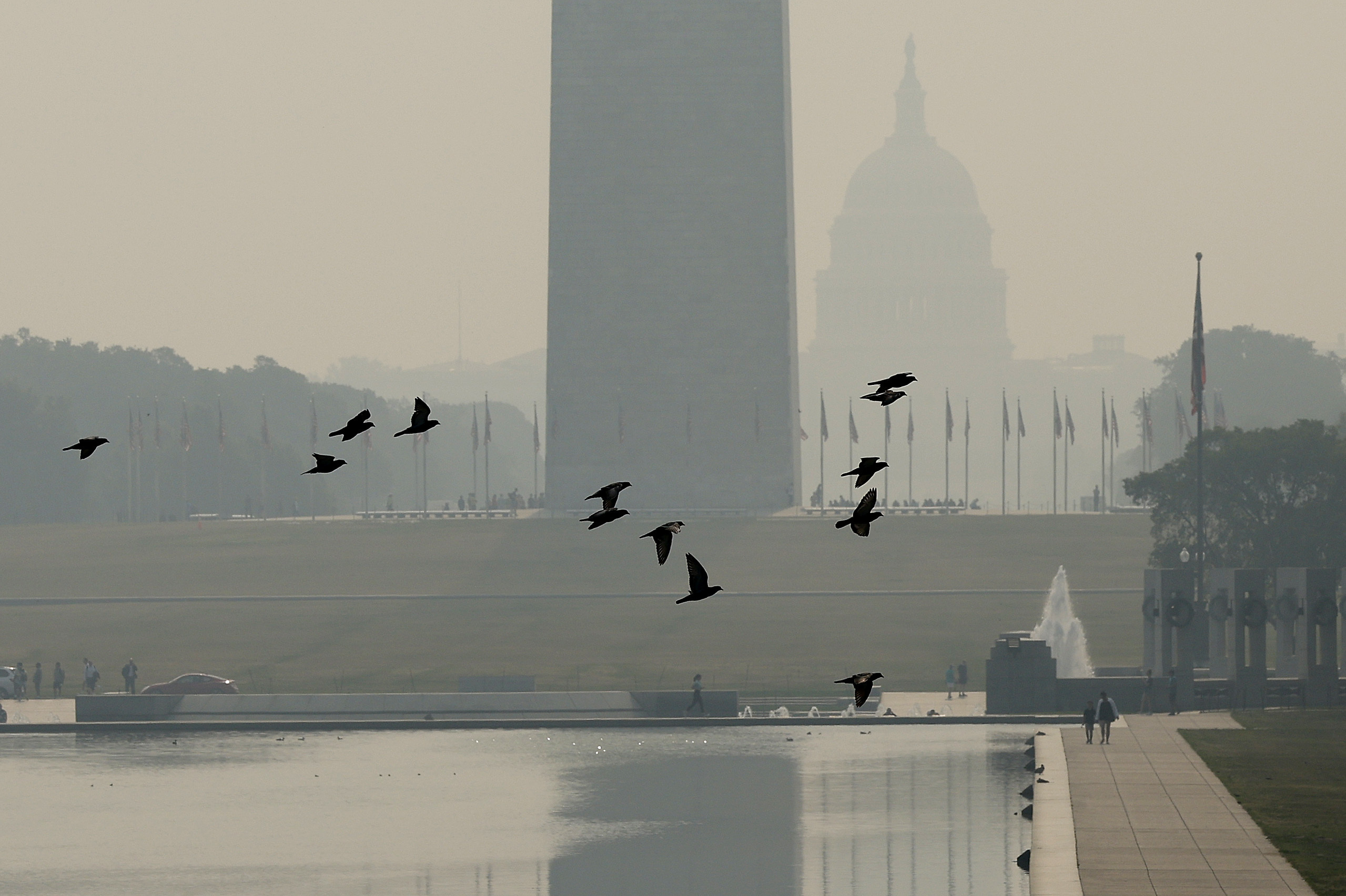 A haze is blanketing major swaths of the East Coast because of the ...