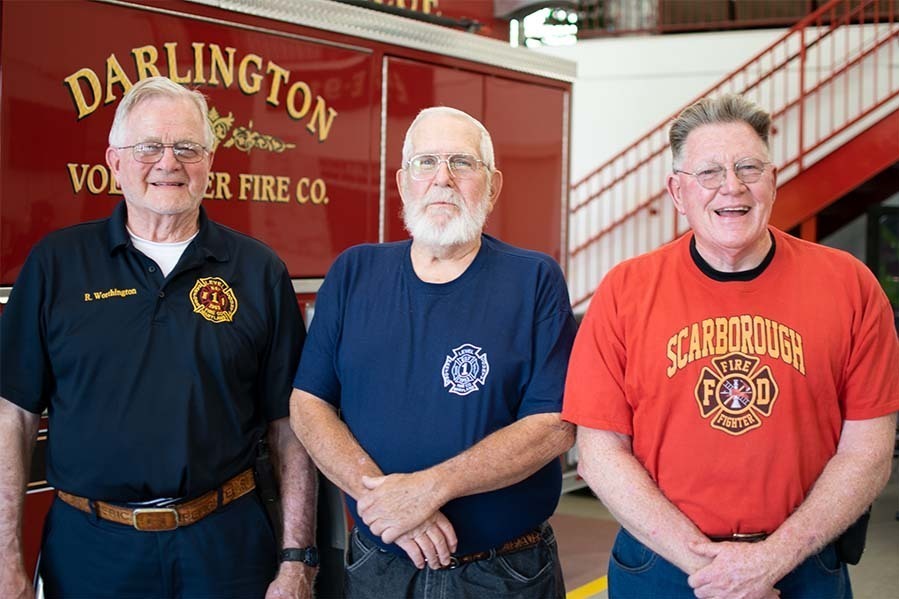 Volunteer firefighters are getting older. It could be a life-or-death ...