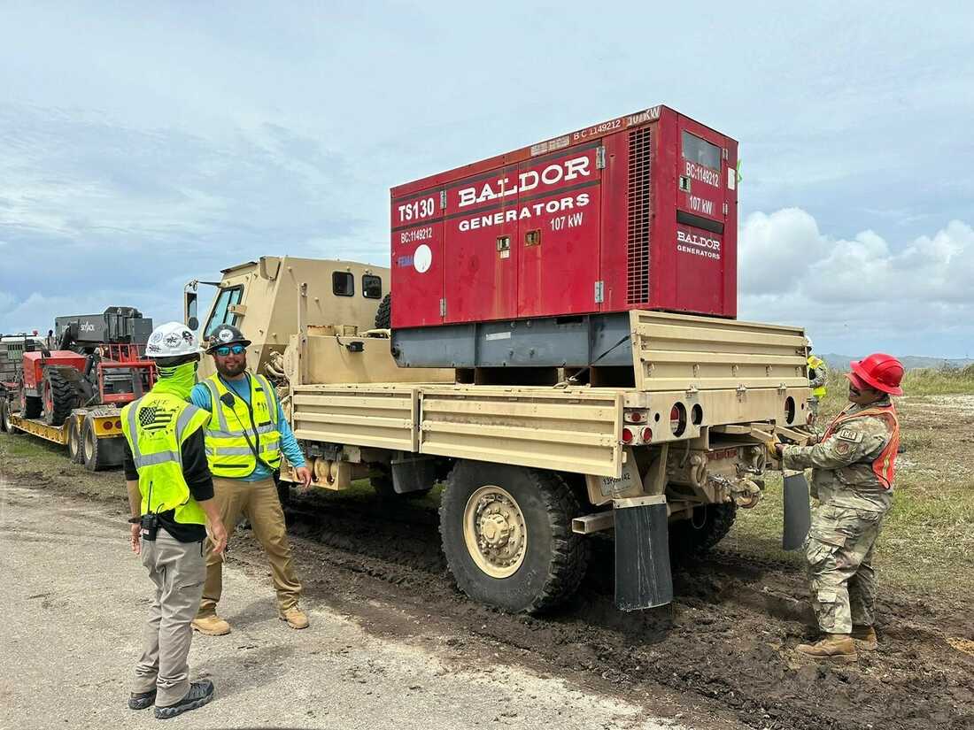 Guam recovers from Typhoon Mawar : NPR