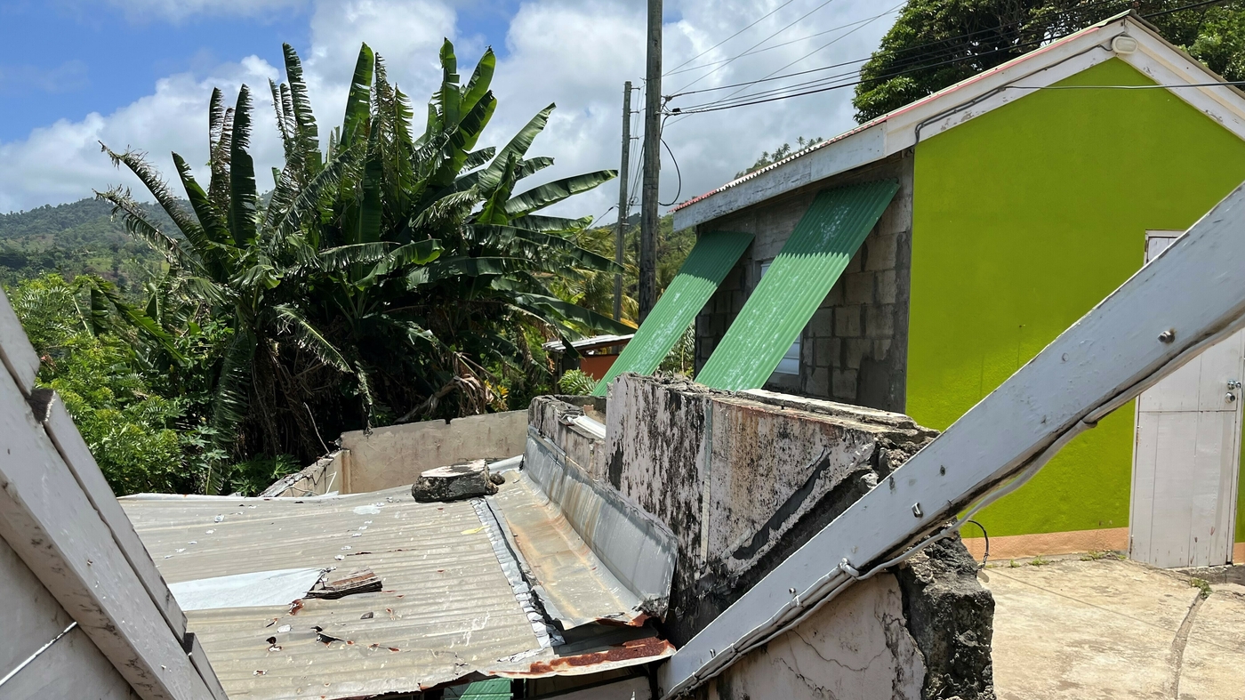 Hurricane Maria decimated Dominica as rebuilding moves slowly : NPR