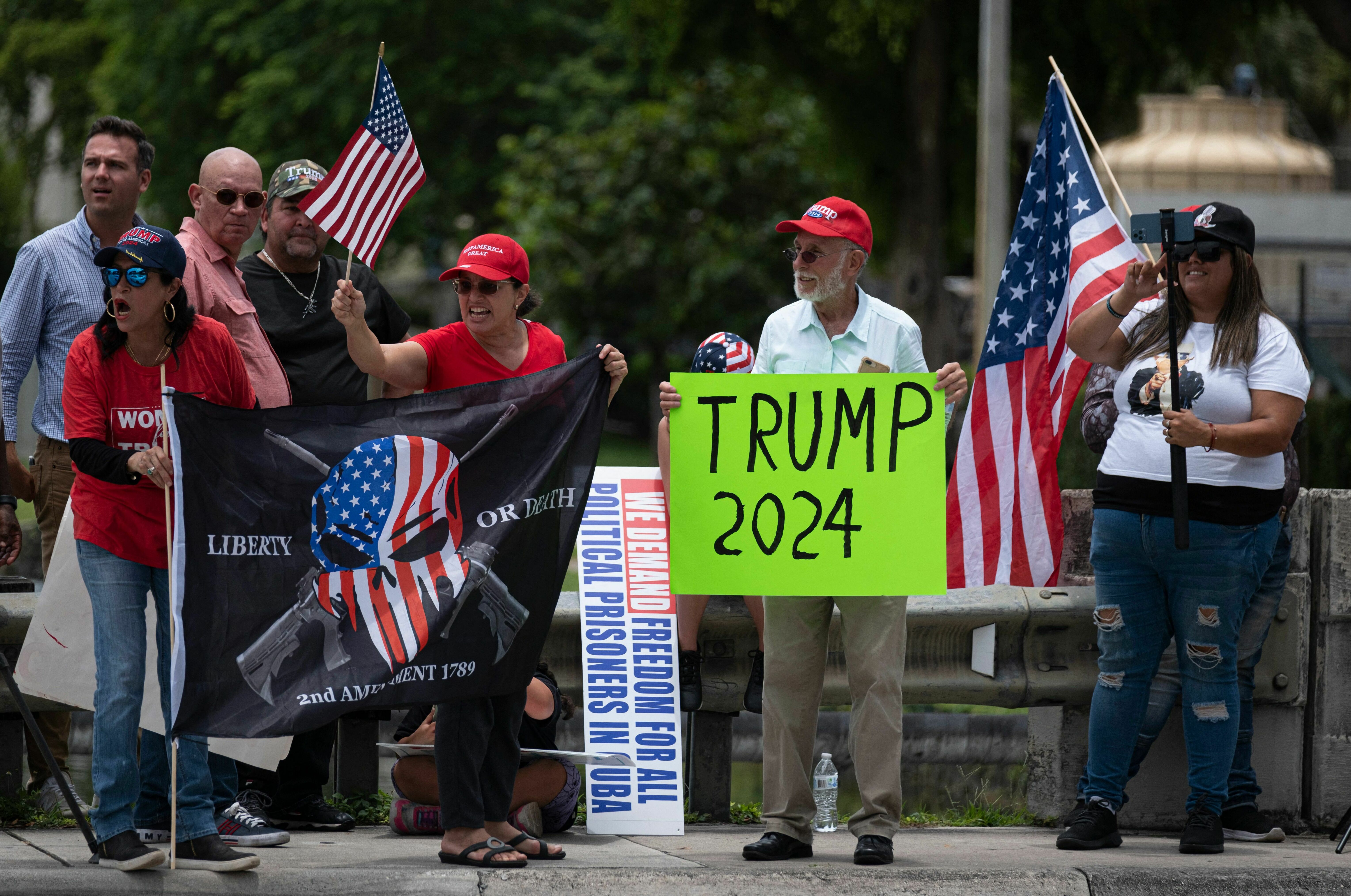 Photos: Donald Trump's federal arraignment | NCPR News